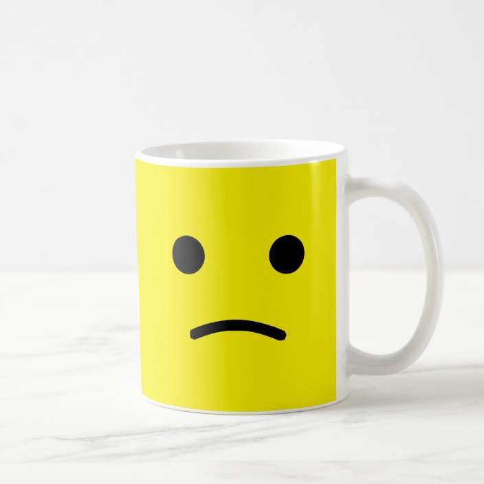 sad face coffee mug | Zazzle