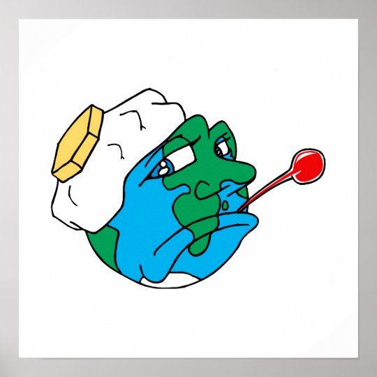Sad planet poster | Zazzle.com
