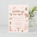 Saddle Up Western Bridal Shower Invitation | Zazzle