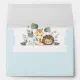 Safari Animals Blue Envelope | Zazzle