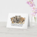 Safari Animals New Baby Congratulations Card | Zazzle