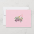 Safari Baby Animals Truck 1st Birthday Party Photo Thank You Card | Zazzle