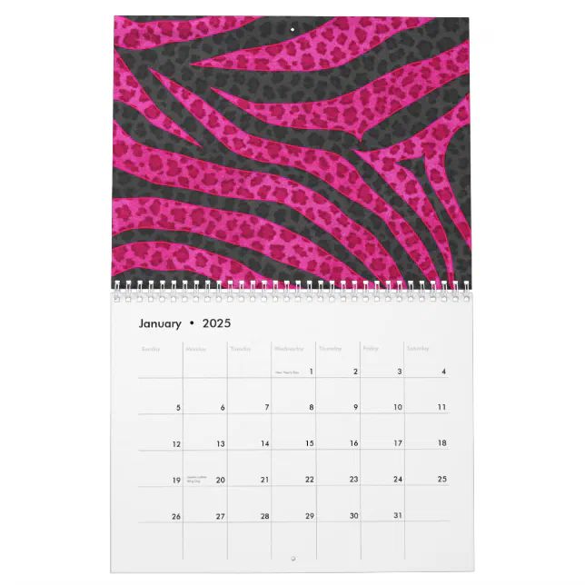 Safari Custom Calendar | Zazzle