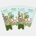 Safari Jungle Animals Wild 1st Birthday Popcorn Favor Boxes | Zazzle