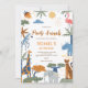 Safari Jungle Birthday Invitation | Zazzle