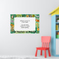 Safari Photo Booth Frame Poster - Jungle Birthday | Zazzle