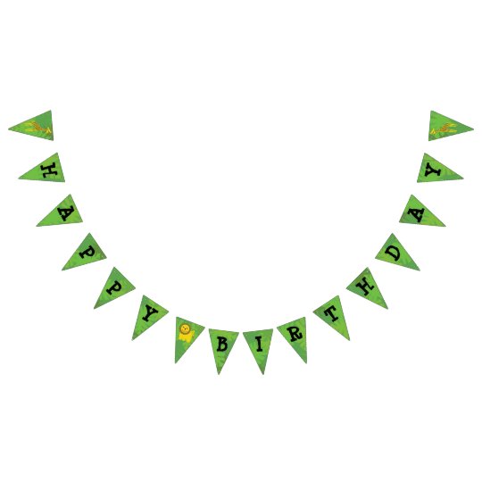 Safari theme birthday bunting flags | Zazzle.com