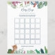 Safari Tiger Bingo Baby Shower Game | Zazzle