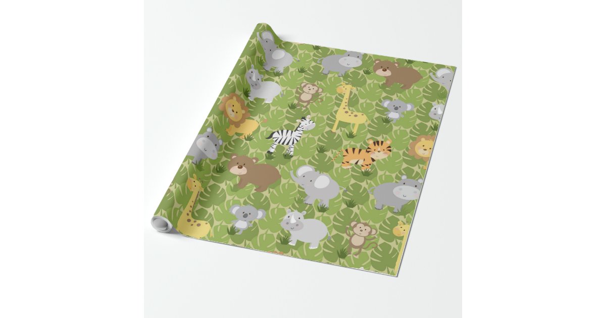 Safari Wrapping Paper | Zazzle