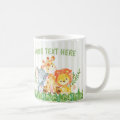 Safari Zoo Animal Mug | Zazzle