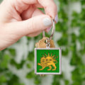 Safavid Flag Keychain | Zazzle