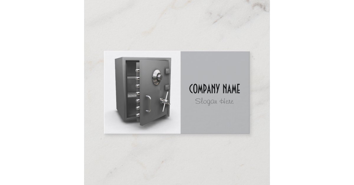 Safe Business Card | Zazzle