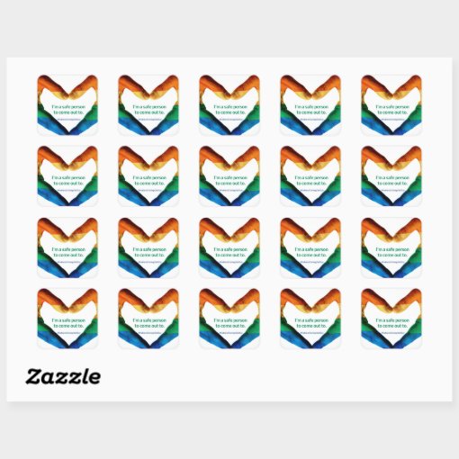 Safe Person Sticker | Zazzle