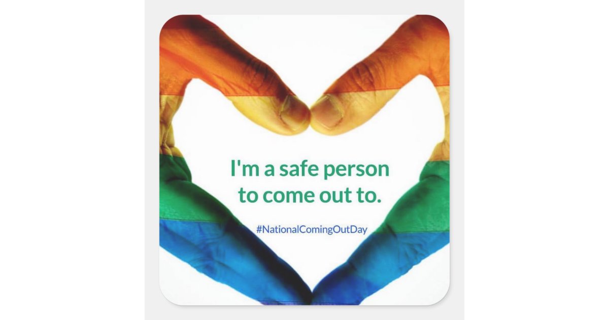 Safe Person Sticker | Zazzle