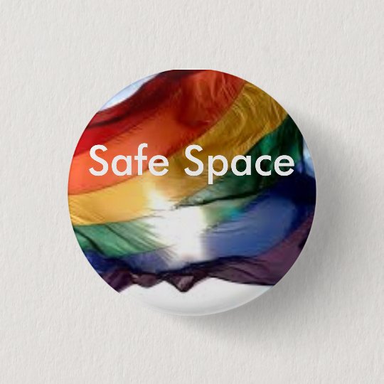 Safe Space Pin | Zazzle.com