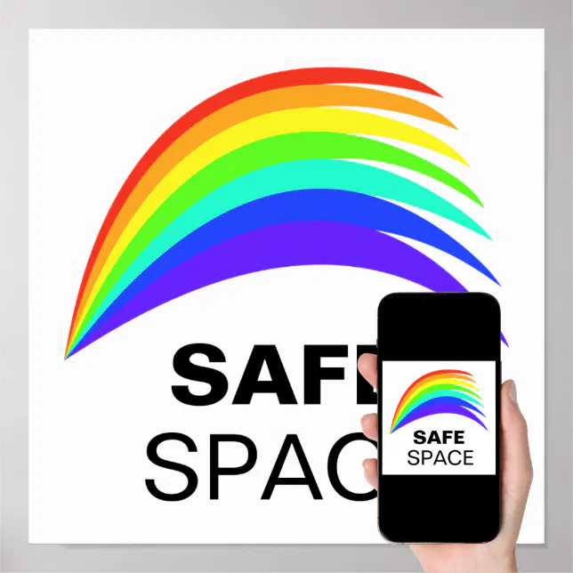 Safe Space Poster | Zazzle