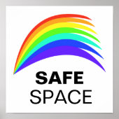 Safe Space Poster | Zazzle