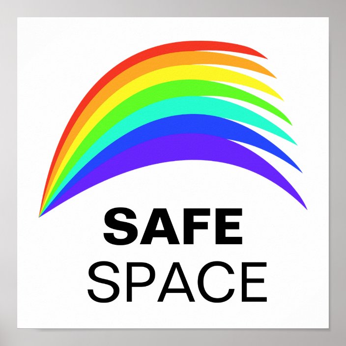 Safe Space Poster | Zazzle.com