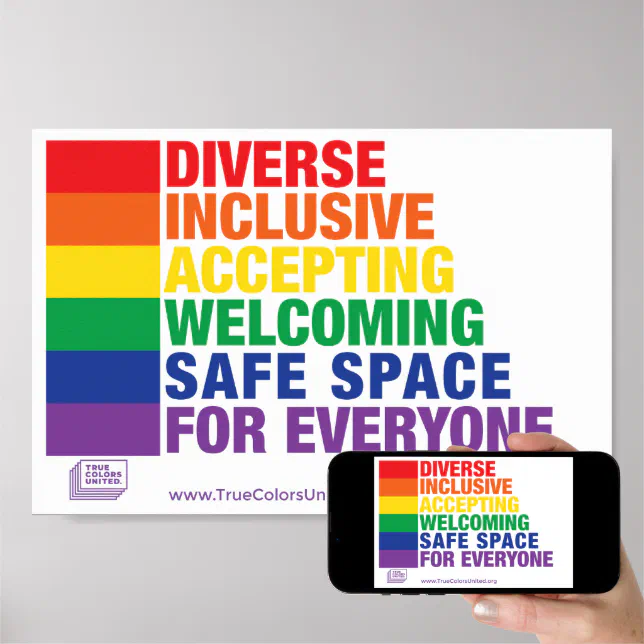 Safe Space Poster | Zazzle