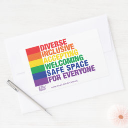 Safe Space Sticker | Zazzle