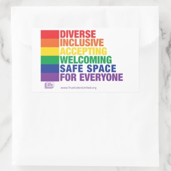 Safe Space Sticker | Zazzle