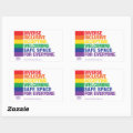 Safe Space Sticker | Zazzle