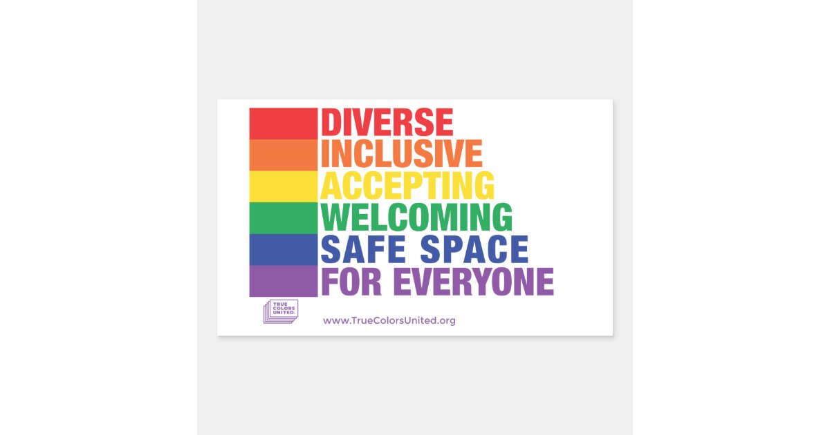 Safe Space Sticker | Zazzle