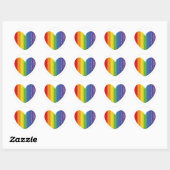 Safe Spaces For All Heart Badge Sticker | Zazzle
