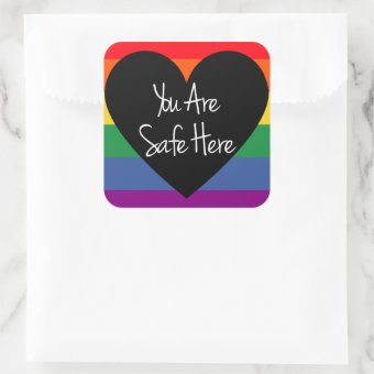 Safe Zone Sticker | Zazzle