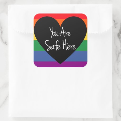 Safe Zone Sticker | Zazzle