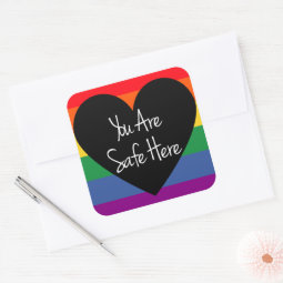 Safe Zone Sticker | Zazzle