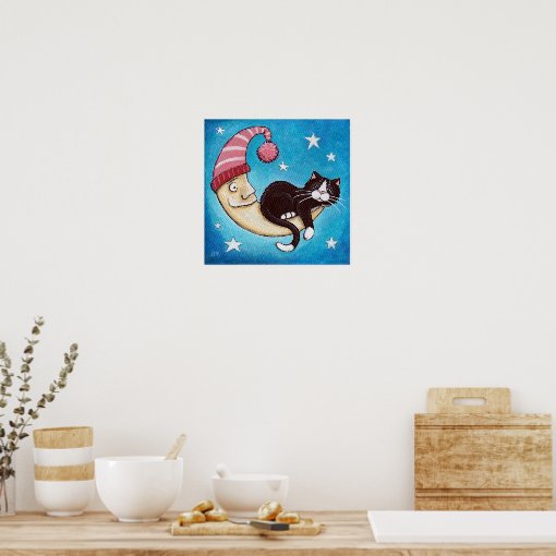 Safest Place For A Cat Nap Poster | Zazzle