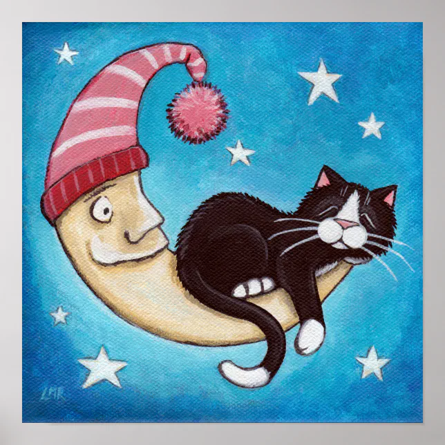 Safest Place For A Cat Nap Poster | Zazzle