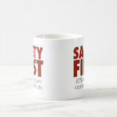 Safety First! Coffee Mug | Zazzle