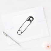 Safety Pin Sticker | Zazzle