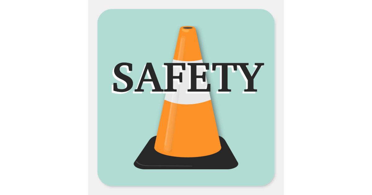 Safety Sticker | Zazzle