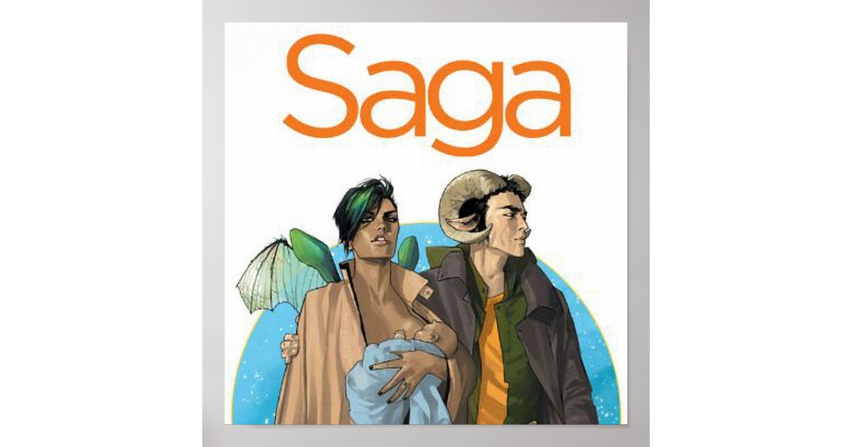 Saga Comic Poster | Zazzle