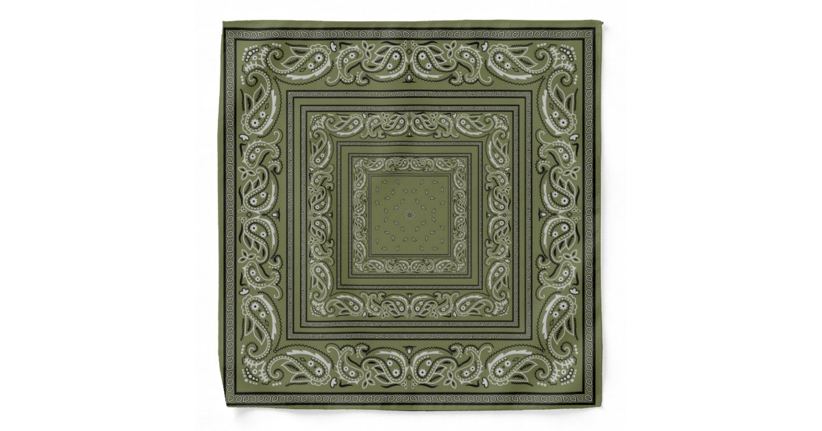 Sage Bandanarama Bandana | Zazzle
