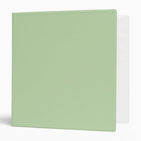 Sage Green Binder | Zazzle.com