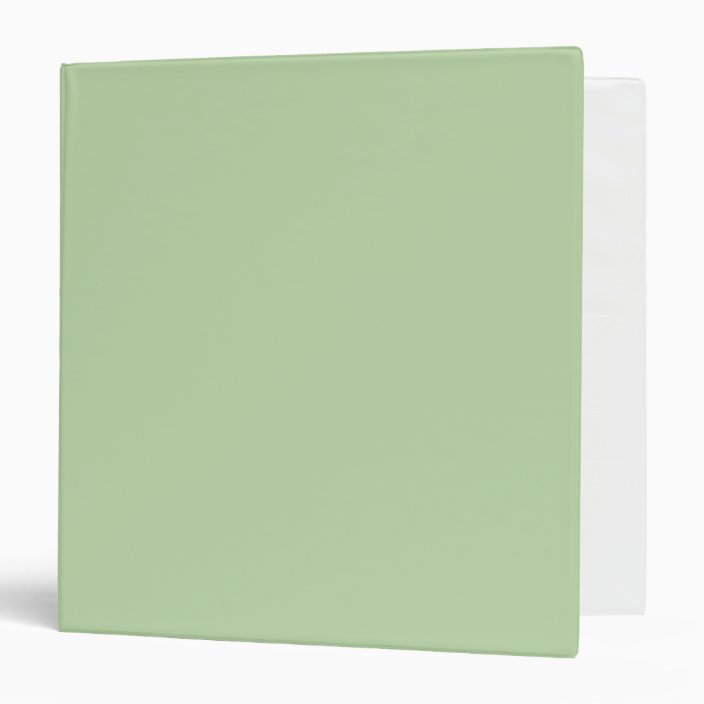 Sage Green Binder | Zazzle.com
