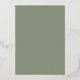Sage Green Gold Crest Monogram Wedding Foil Invitation | Zazzle