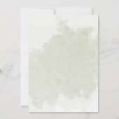 Sage Green Leaves White Floral Graduation Party Invitation | Zazzle