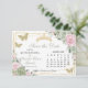 Sage Green Pink Floral Quinceanera 16th Calendar Save The Date | Zazzle