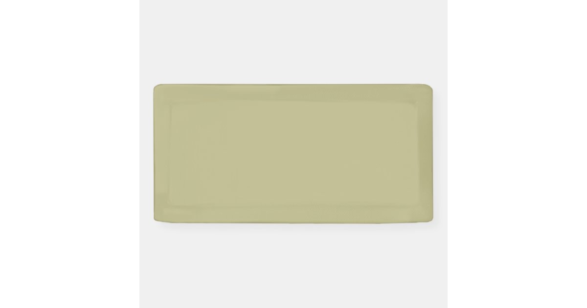 Sage Green Solid Color | Classic | Elegant Banner | Zazzle