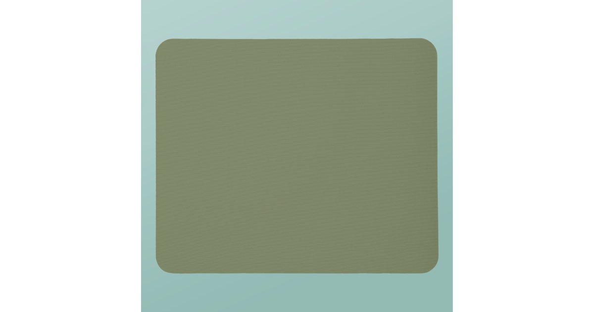Sage Green Solid Color Mouse Pad | Zazzle