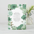 Sage Silver, Eucalyptus Drift & Snowdrop Mint Invitation | Zazzle