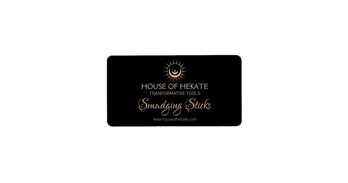 Sage Smudging Stick Labels | Zazzle