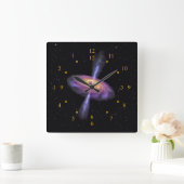 Sagittarius A Quasar V2 ~ Time Machine Clock ~ | Zazzle