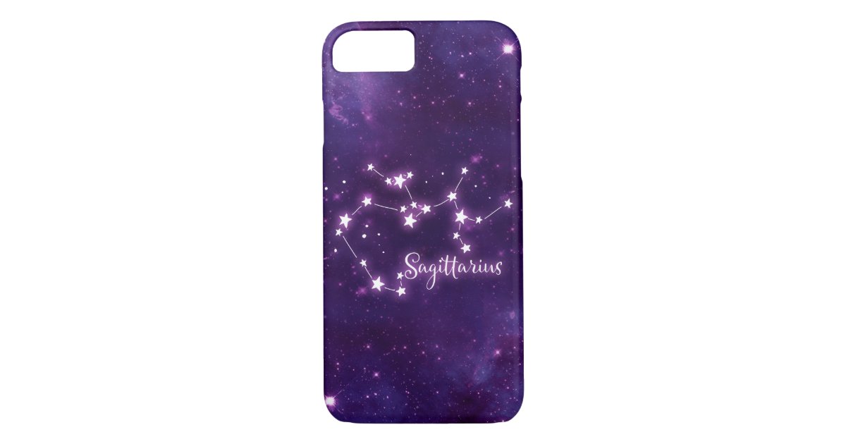 Sagittarius Zodiac Constellation Phone Case | Zazzle