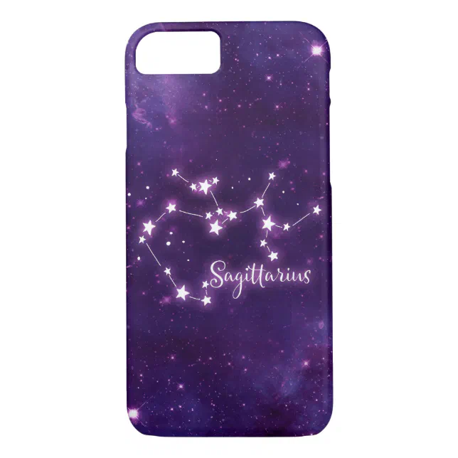 Sagittarius Zodiac Constellation Phone Case | Zazzle